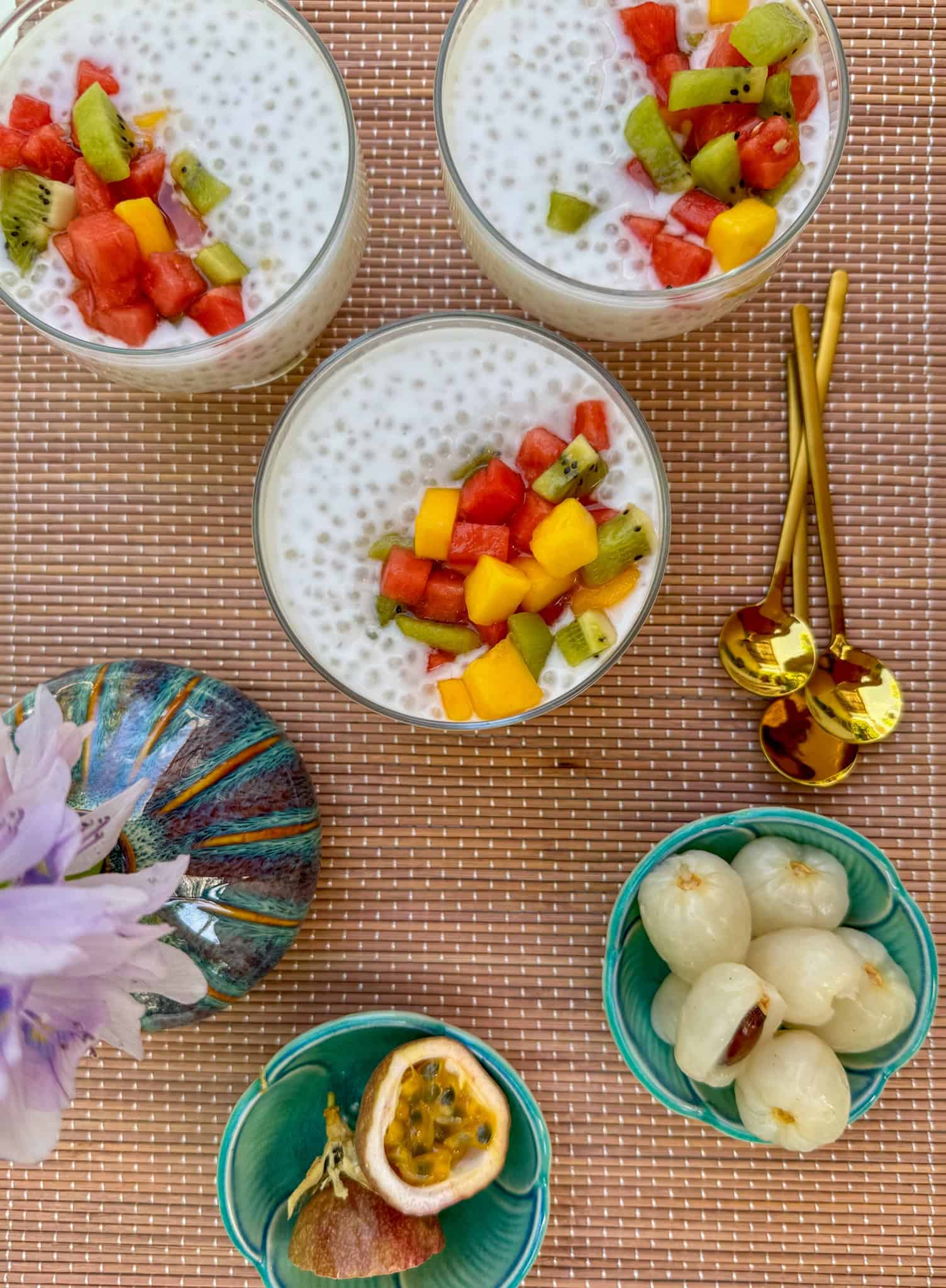 Tapioca with Fruit and Coconut Milk | A light, Make-Ahead Treat - Nunioli