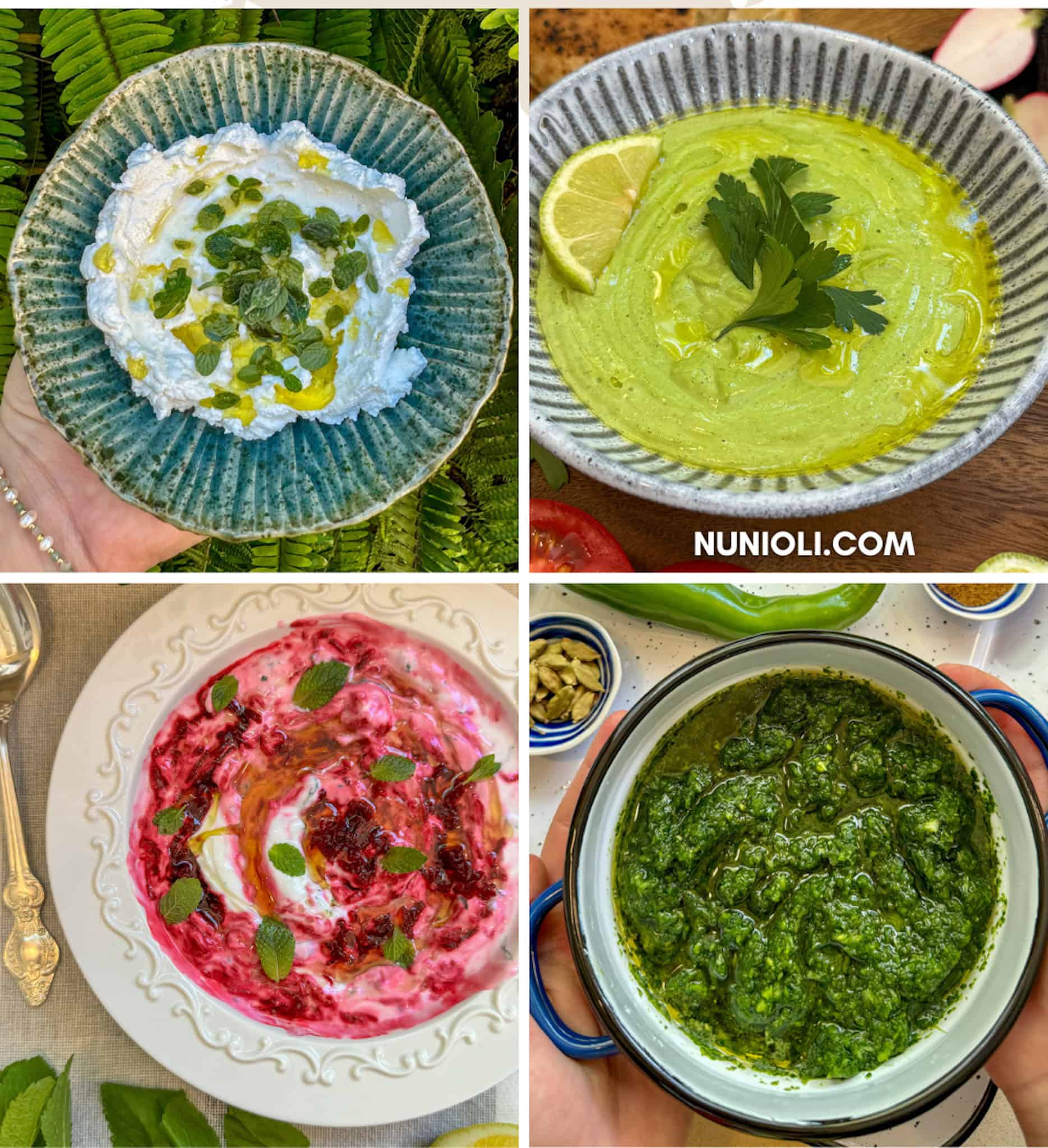 7 Easy Mediterranean Dips (Fresh, Flavorful, and So Good) - Nunioli