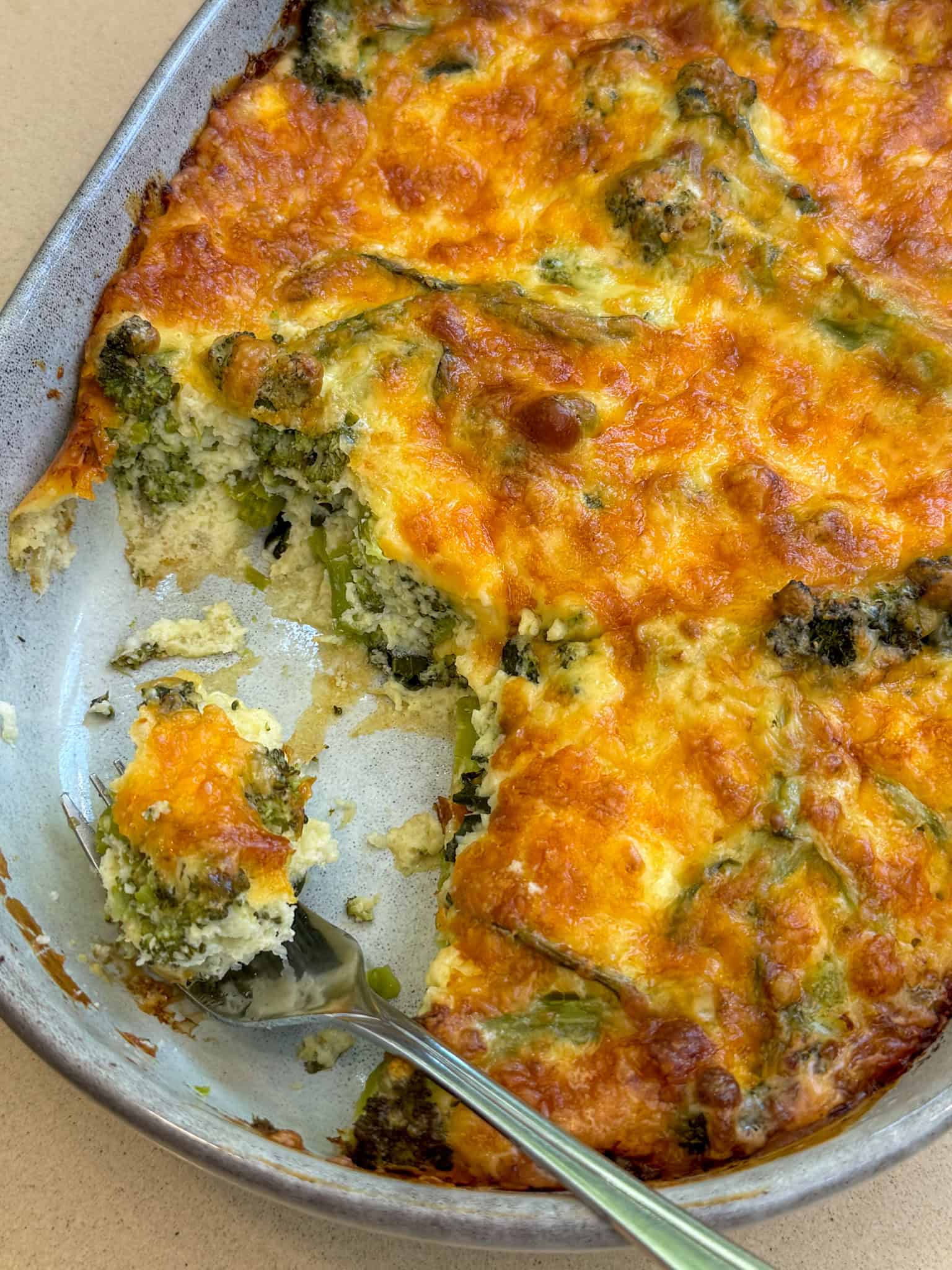 Broccoli Crustless Quiche (Easy, Healthy & Delicious) - Nunioli