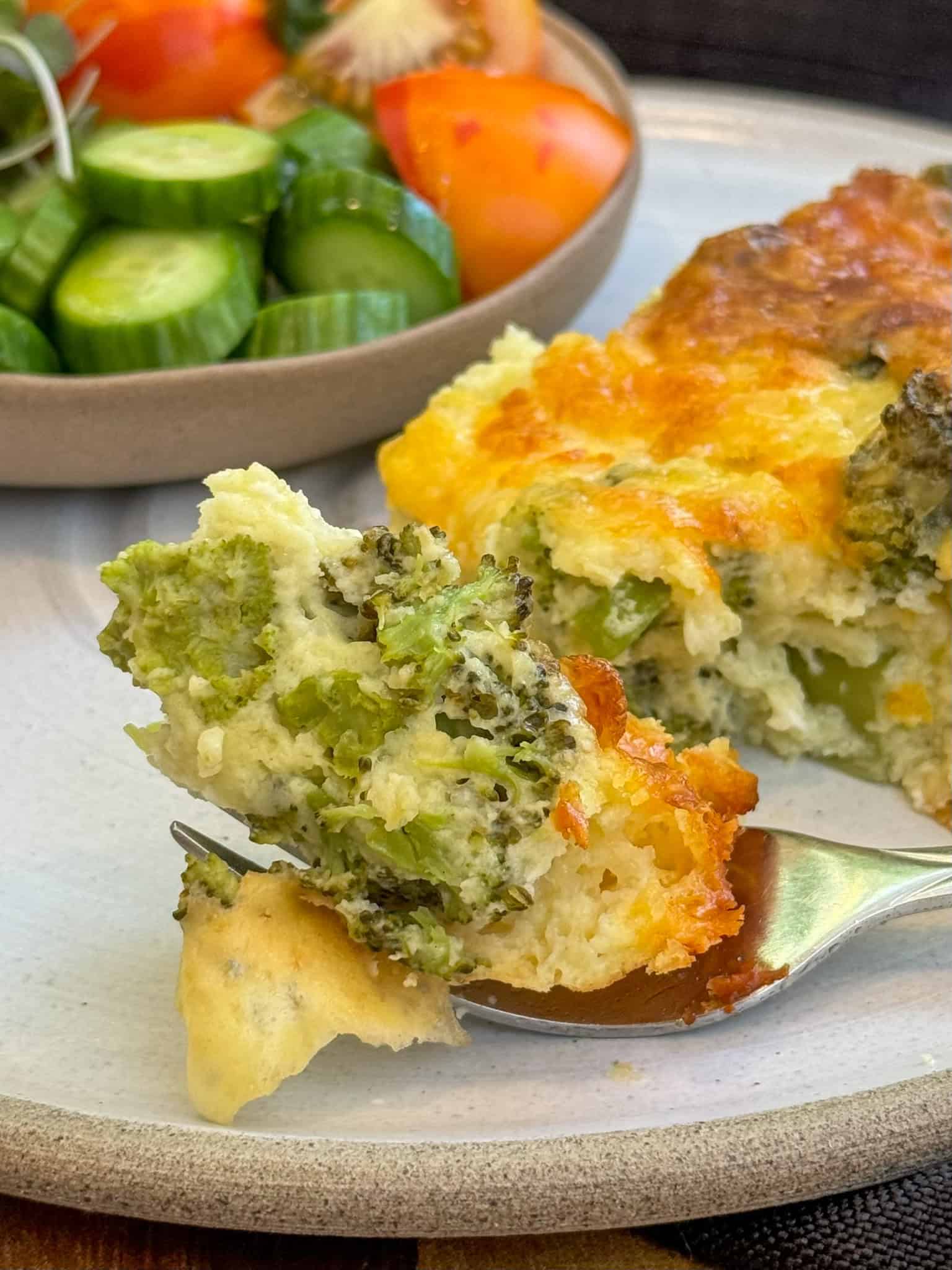 Broccoli Crustless Quiche (Easy, Healthy & Delicious) - Nunioli